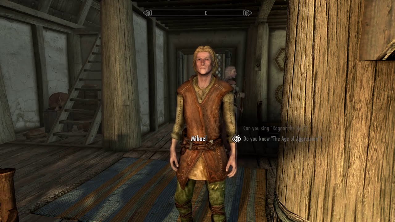 Skyrim: The Age of Aggression- Mikael - YouTube