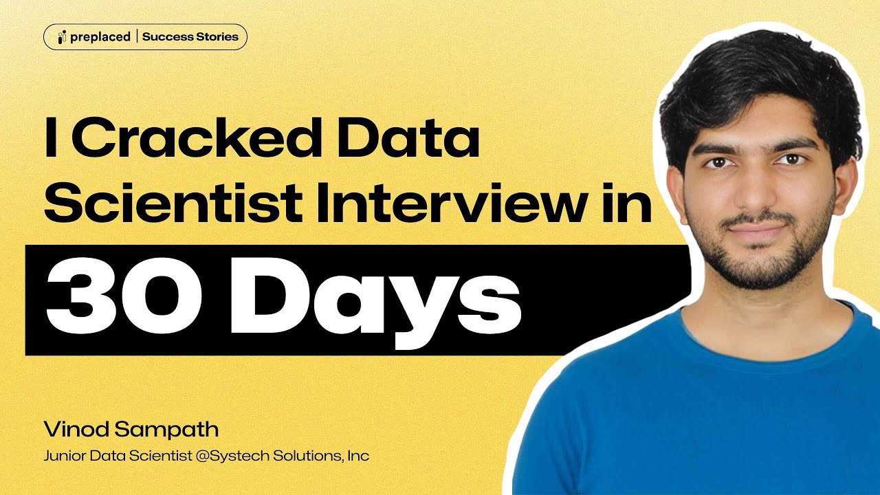 Landing a Data Science Role in 30 Days with Mentorship - YouTube
