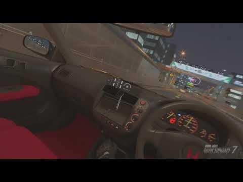 Gran Turismo 7 (PSVR 2) - Tokyo Highway Parade 1st Place - Honda Civic Type R (EK) ’98 - YouTube