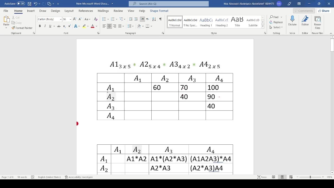 Matrix Chain Multiplication Using Dynamic Algorithm YouTube matrix-chain-multiplication-using-dynamic-algorithm-youtube