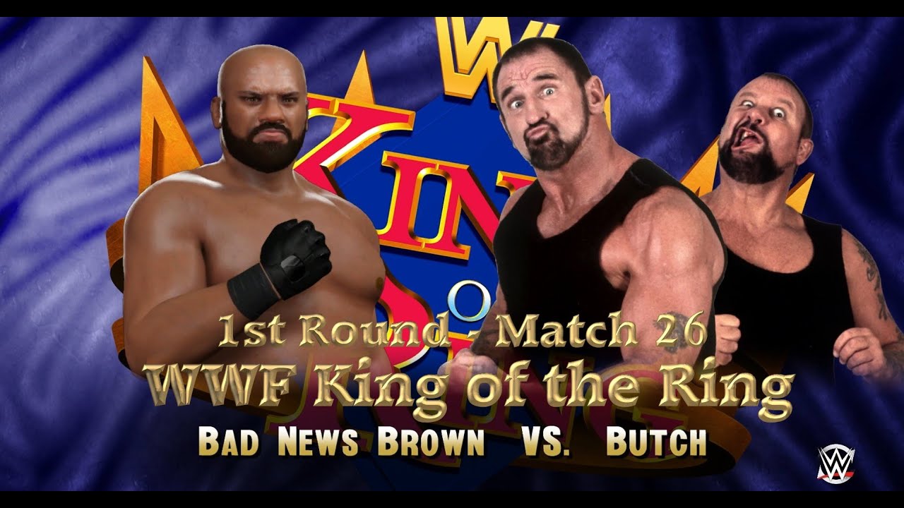 WWF KING OF THE RING: 1st Round | Match 26 | Bad News Brown VS ...