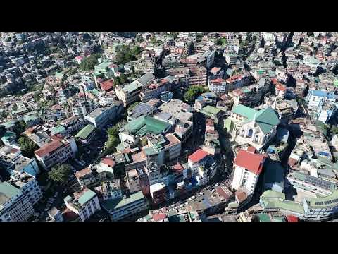 AIZAWL CITY - DRONE VIEW - YouTube