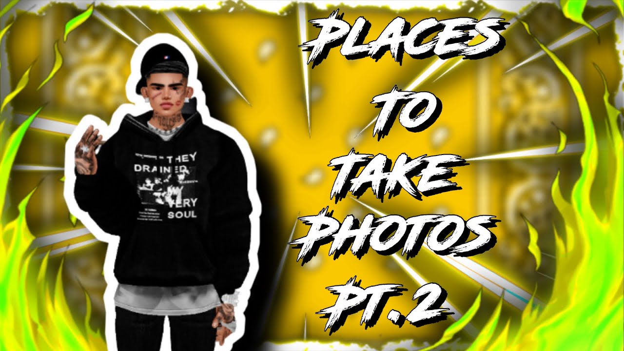 IMVU: 5 BEST PLACES TO TAKE PHOTOS + LINKS PT.2 - YouTube