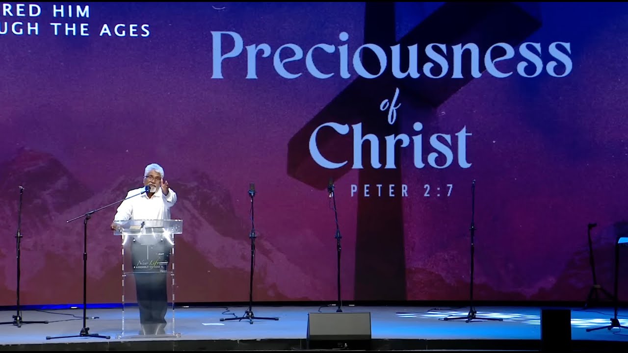 Preciousness of Christ | Caleb Sunday | V. O. Cherian | 25th June 2023 ...