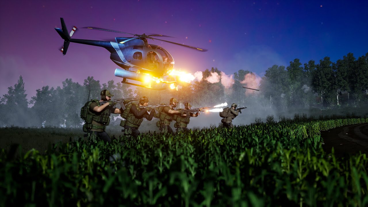 [SQUAD] - 3.1K Hour Heli Pilot Tries New Little Bird CAS - YouTube