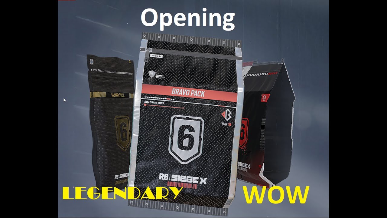 18 Bravo Packs Opening - R6 Siege X - YouTube