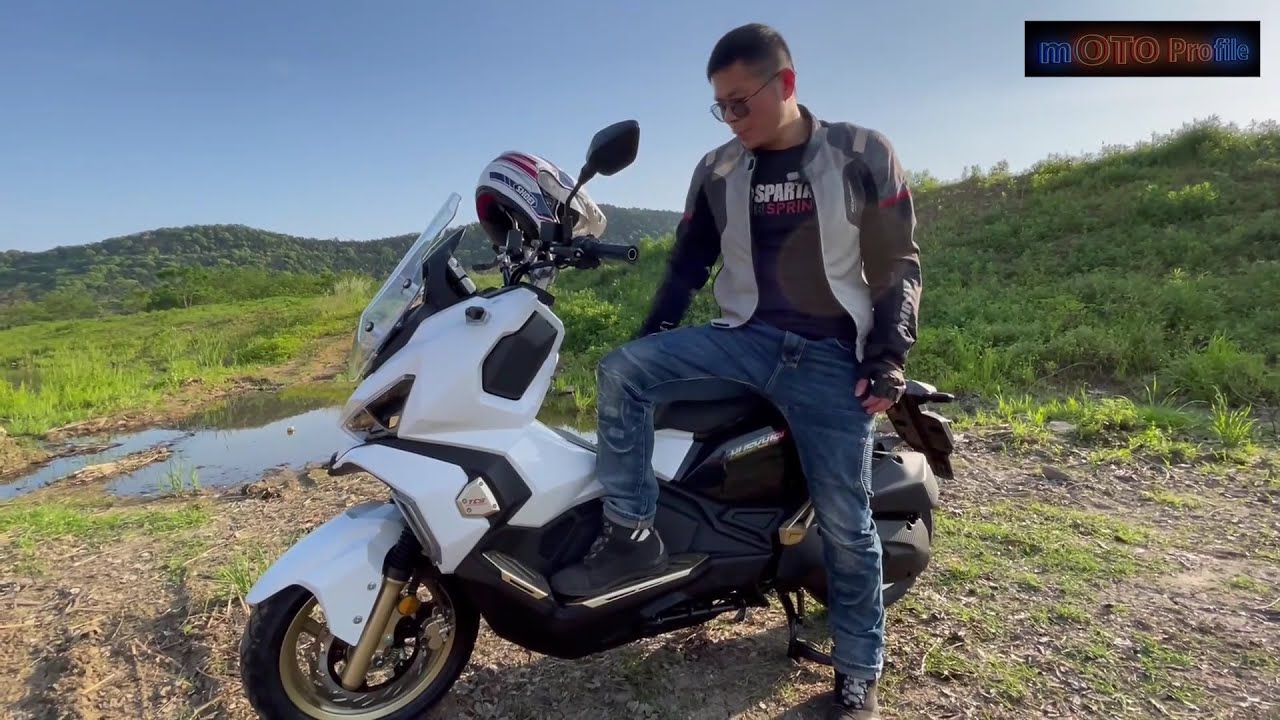 Test Drive SYM Husky 150 ADV AMAZING Scooter - YouTube