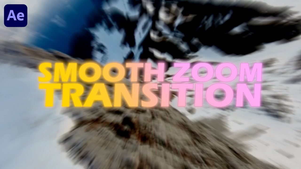 Smooth Zoom Transition in Adobe After Effects 2023 | Null Object Transition Tutorial - YouTube