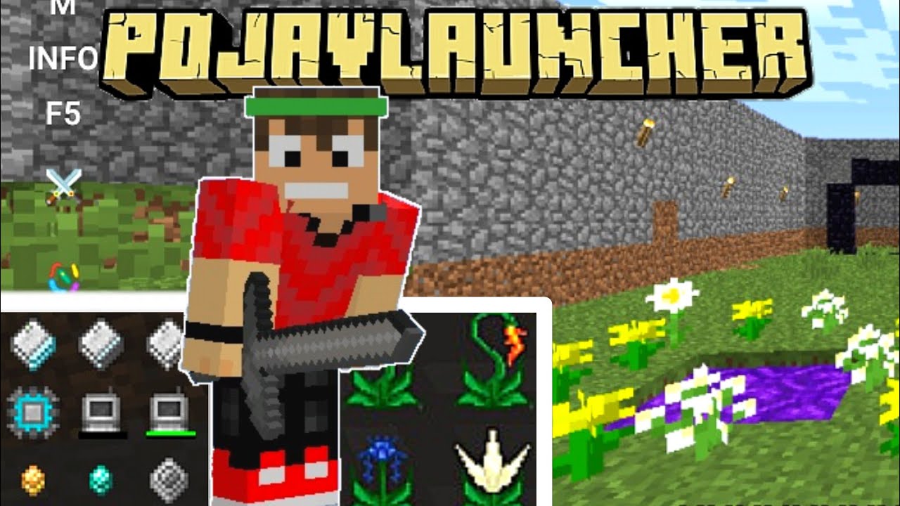 como instalar mods no POJAVLAUNCHER FORGE MINECRAFT java 1.12.2 no ...