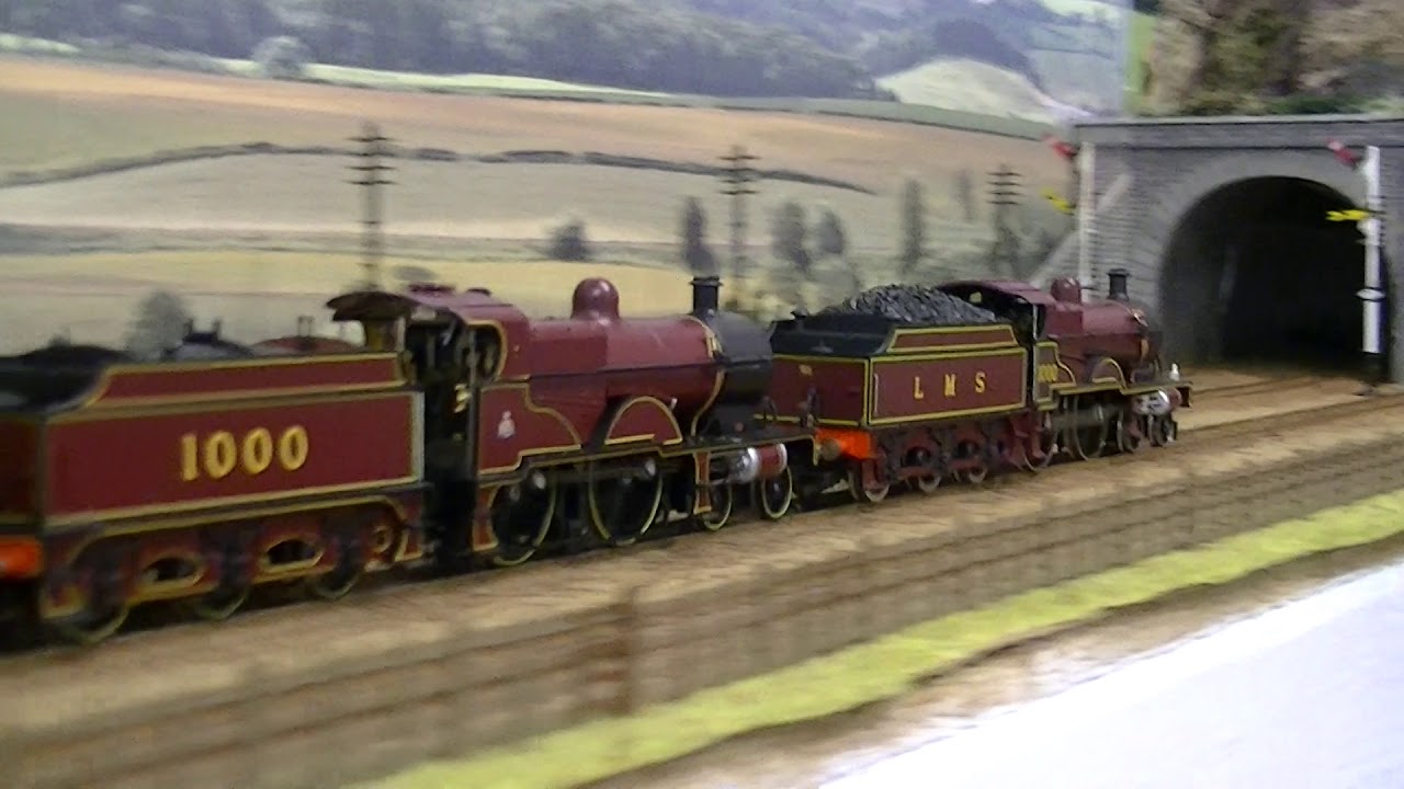 Midland Compound double header, Fowler 'Royal Scot' and 2P - YouTube