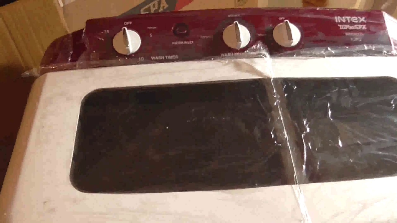 Intex 6.2 kg Washing Machine unboxing and quick review - YouTube