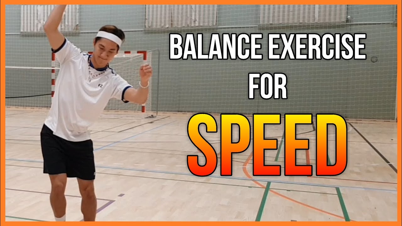 STABILIZE THIS AND YOU WILL IMPROVE SPEED | BADMINTON | BALANCE BOARD ...