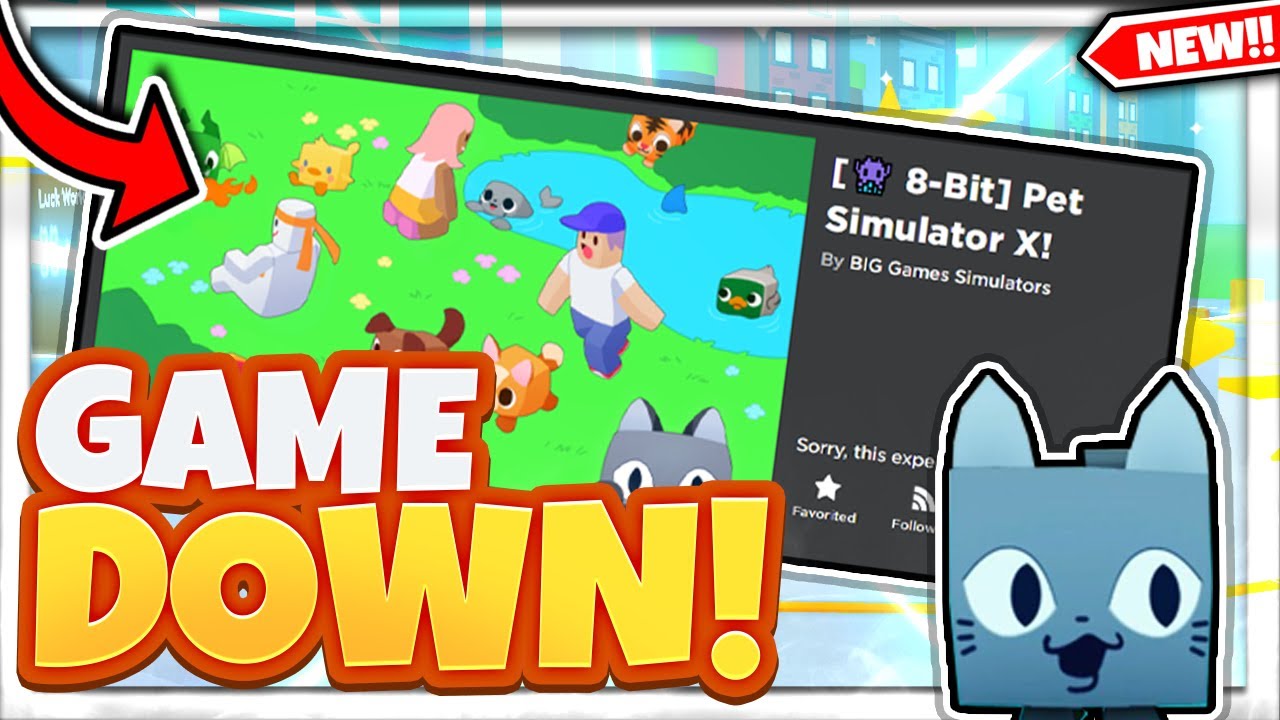 WHY Pet Simulator X Is DOWN! When Will Pet Simulator X Come Back? GAME ...