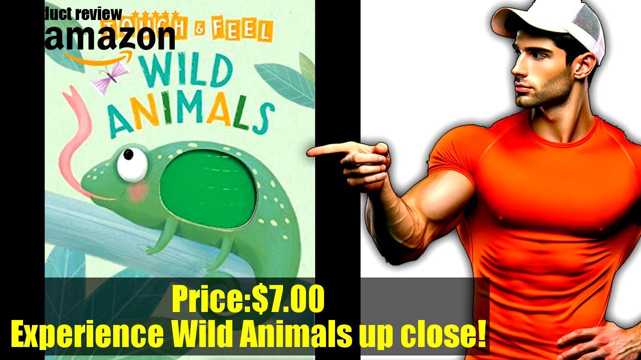 Buy Kids Book | Wild Animals: A Touch and Feel Book - Children's Board ...