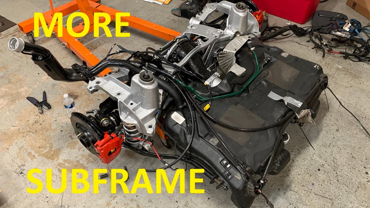 Volvo 850 T-5R AWD Swap - Rear Subframe Updates - YouTube
