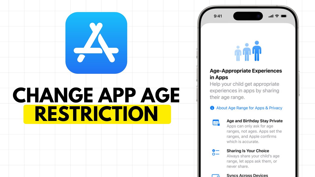 How To Change App Age Restriction On iPhone - Step By Step (2025) - YouTube