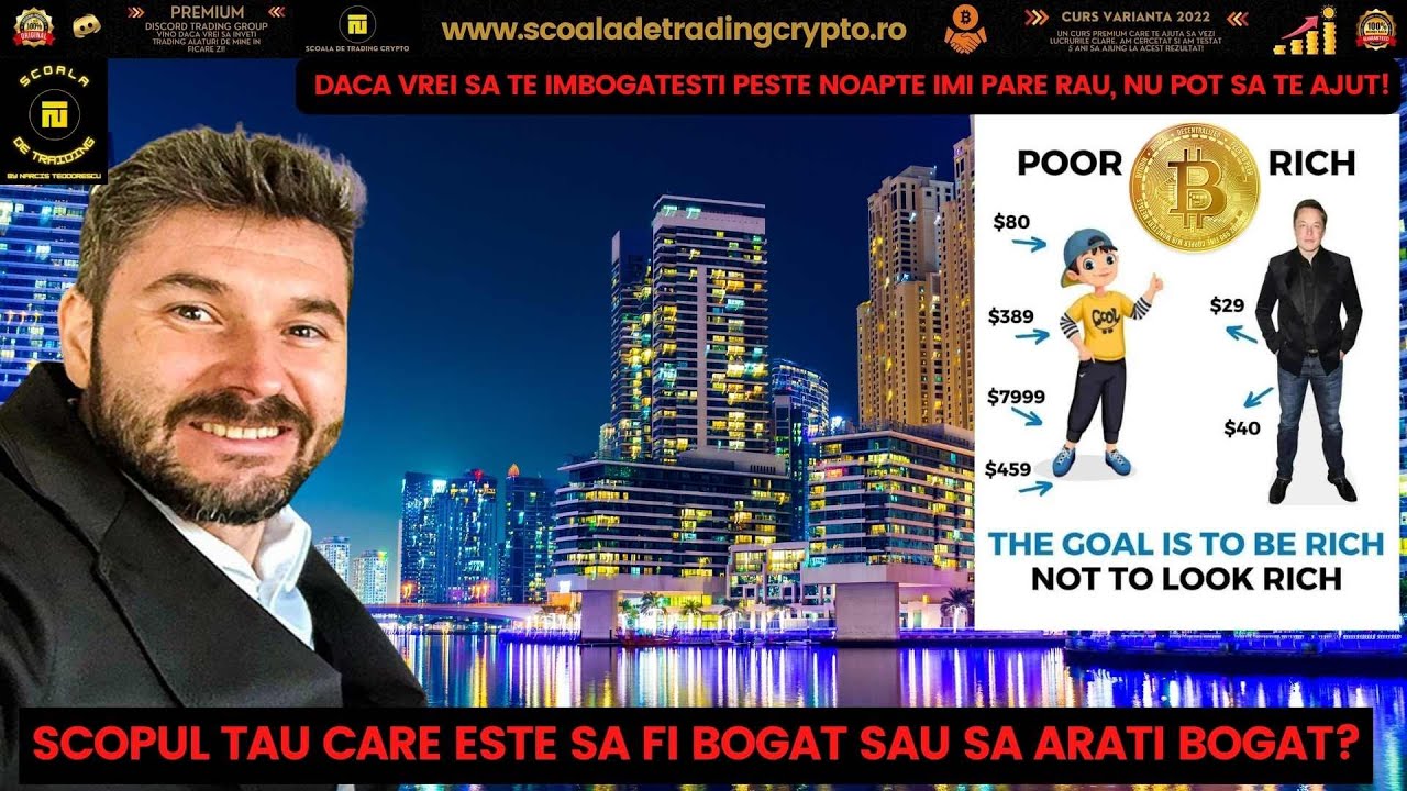 Scopul tau care este sa fi bogat sau să arăți, ca și cum ai fi? - YouTube