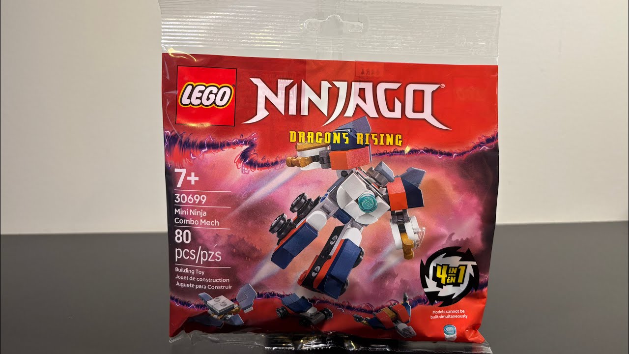 Lego Ninjago Mini Ninja Combo Mech set Review!!! Lego Ninjago set 30699 ...