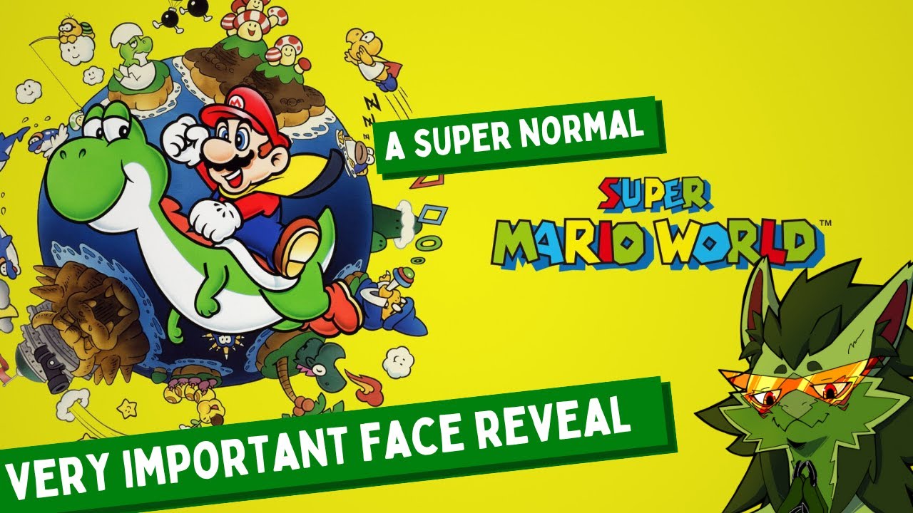 Revealing my TRUE face in a Super MaRIO wOrLD Stream! - YouTube