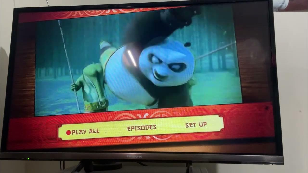 Kung Fu Panda Legend of Awesomeness Good Croc, Bad Croc 2012 UK DVD Menu Walkthrough - YouTube