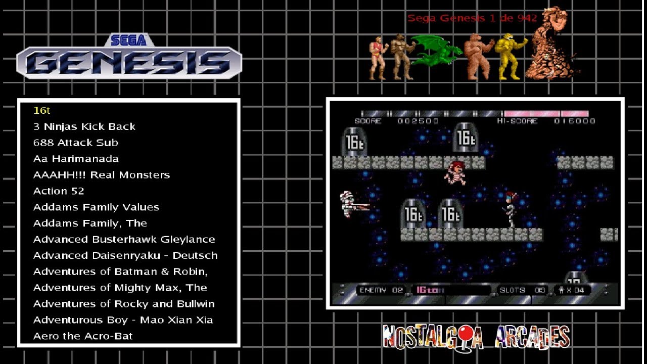 AdvanceMENU Plus Sega Genesis - YouTube