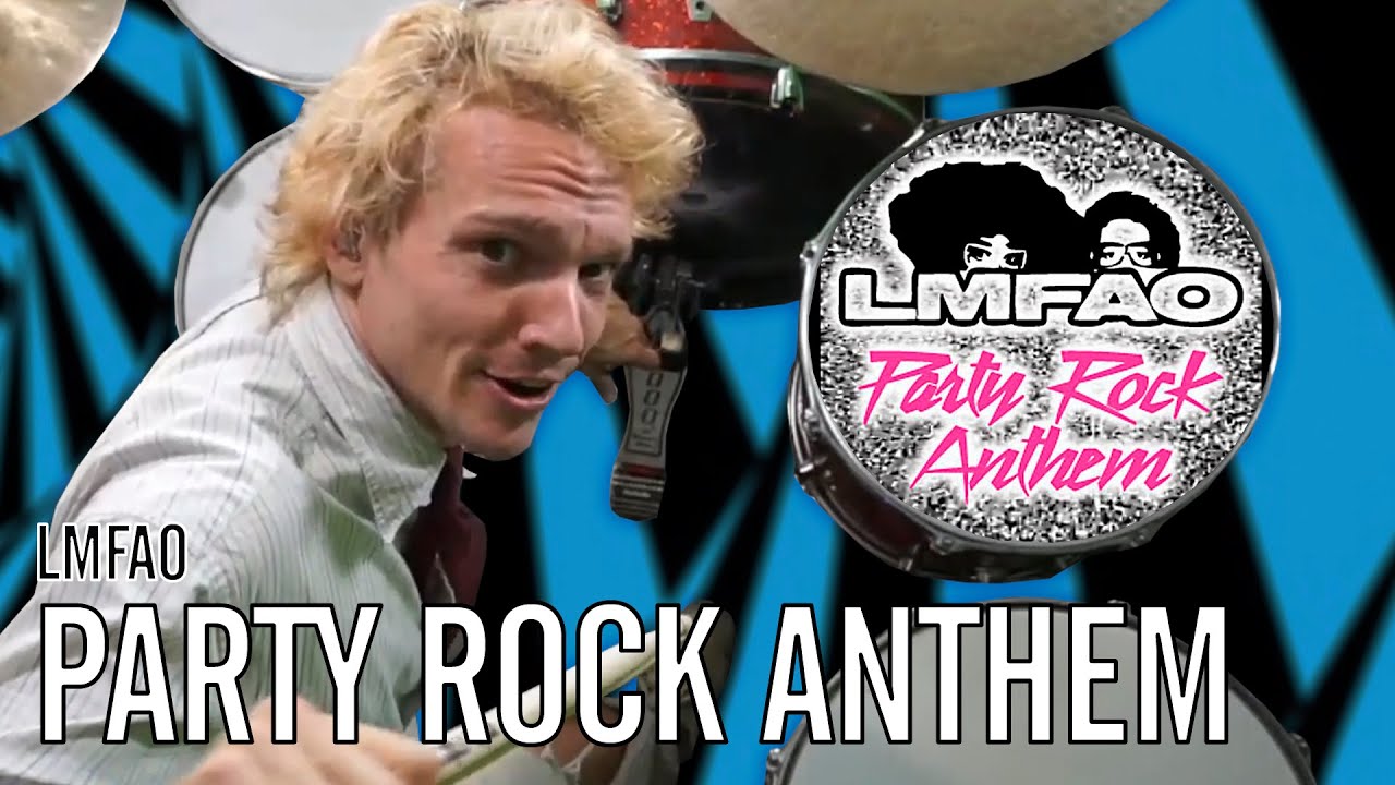 LMFAO - Party Rock Anthem | Office Drummer - YouTube