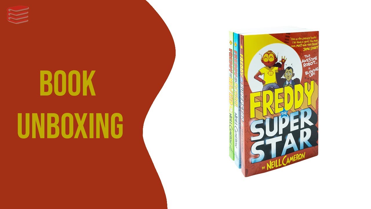 Awesome Robot Chronicles Books 1-3 by Neill Cameron - Book Unboxing ...