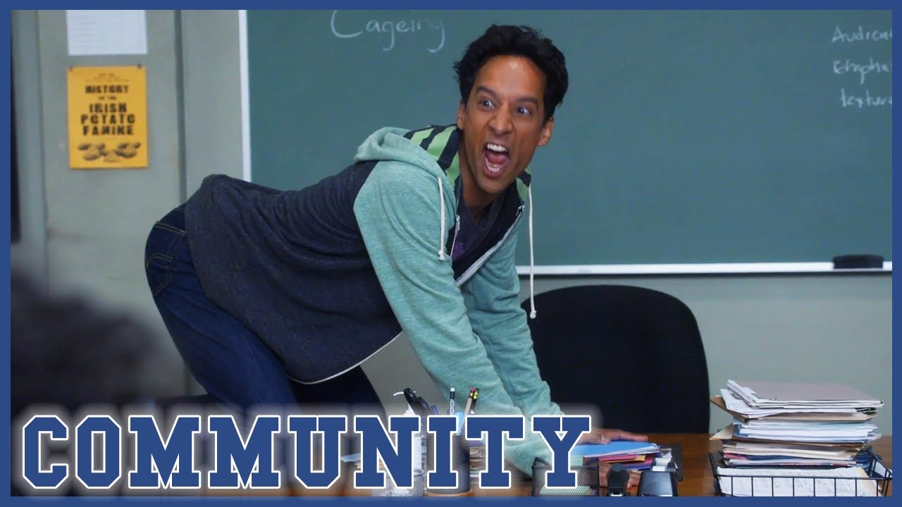 Abed Overdoses On Nicolas Cage | Community - YouTube