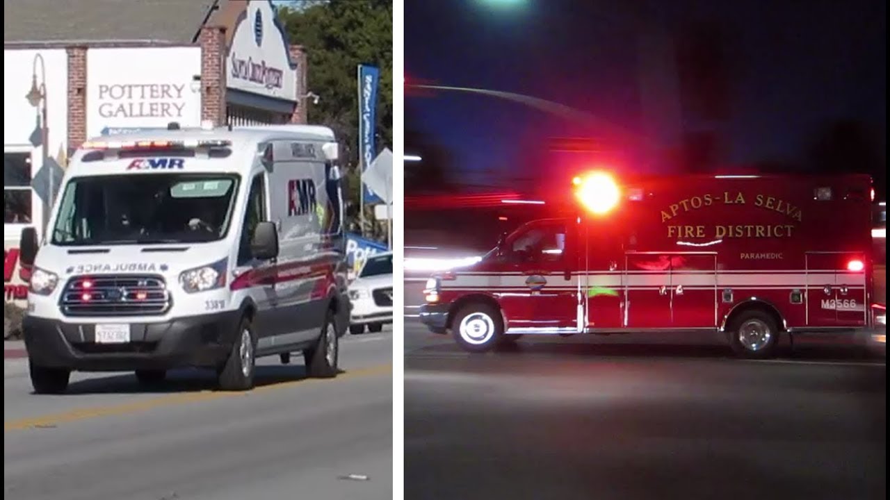 Ambulances Responding Compilation - BEST OF 2017 - RARE Howler, Horn ...