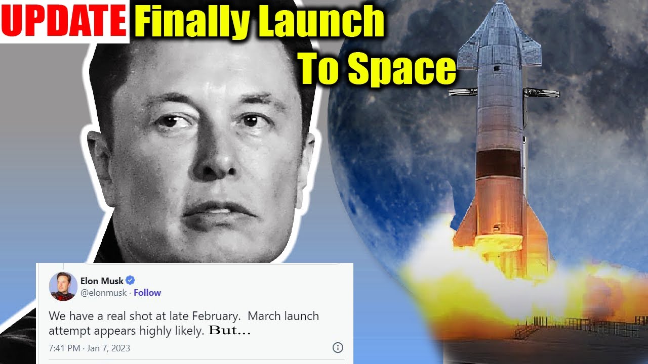 SPACEX ! Elon Musk Updates Timeline for Mars-bound Starship to Finally ...
