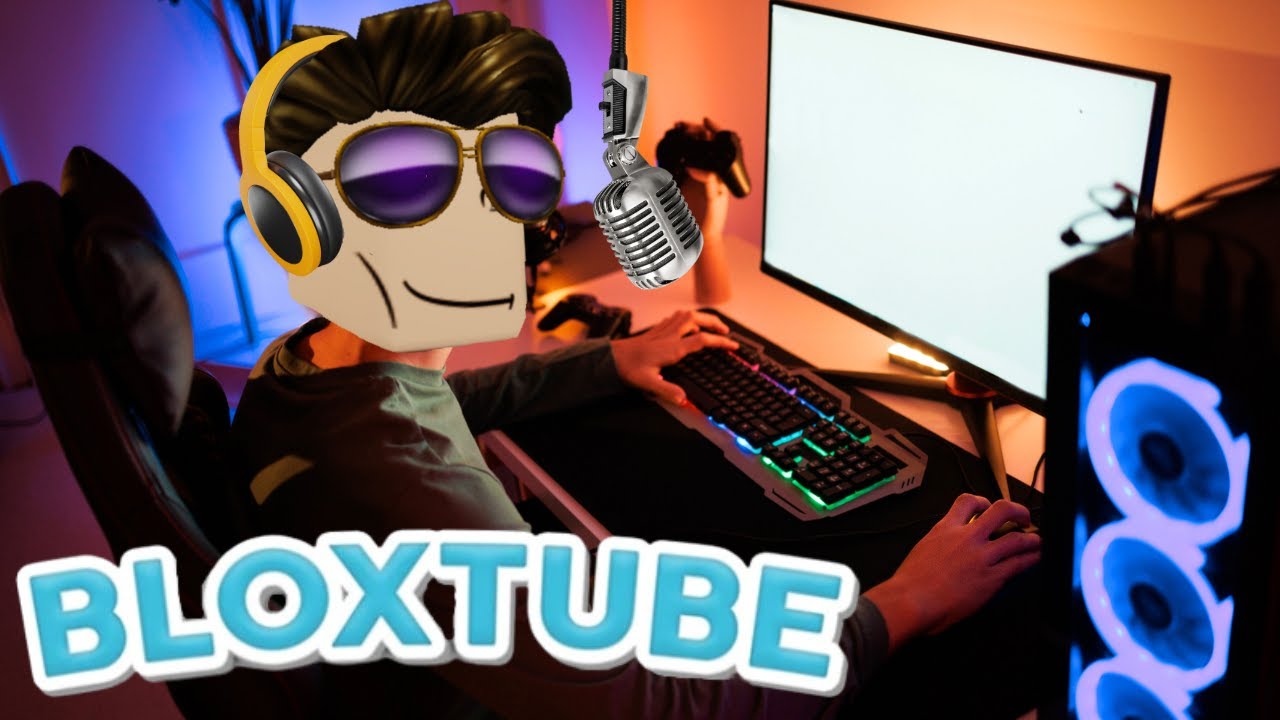 CREATING A NEW YOUTUBE CHANNEL in BLOXTUBE Roblox - YouTube