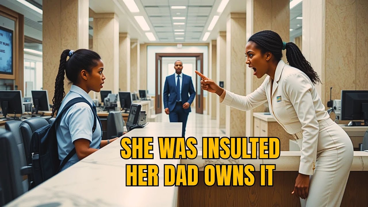 Little Black Girl Humiliated at Bank — But Her Father’s Secret Left ...