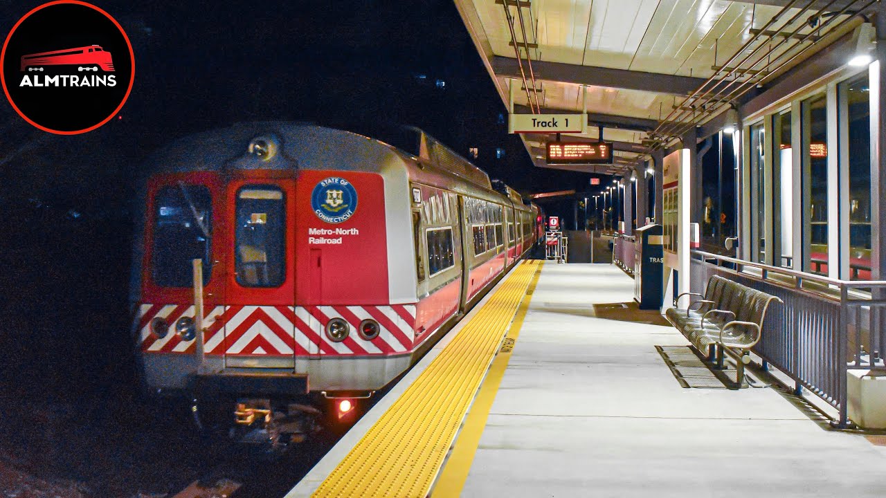 Metro-North Extra tows ConnDOT M2’s & FL9 on the Danbury Branch to New ...