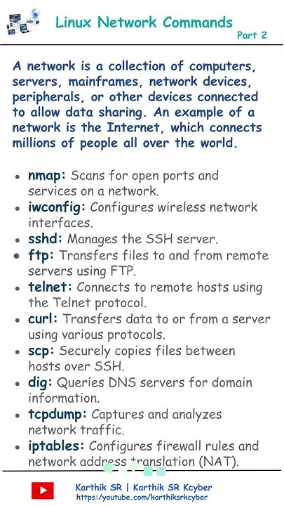 Linux Network Commands (Part 2) | Info | Linux Commands | Info Bytes ...