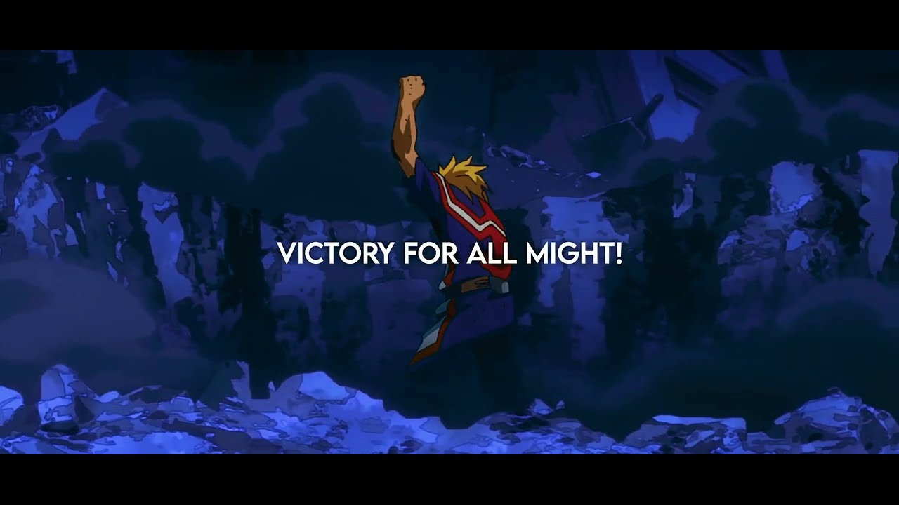 All Might And Endeavor - Two Heroes - Jet Set Run - My hero Academia ...