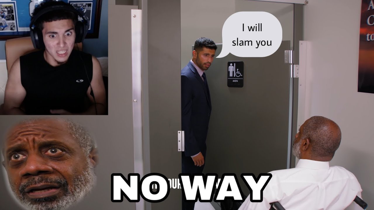 WTF! PEOPLE ACTUALLY DO THIS?? Reacting To Disabled Man Denied Handicap ...