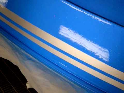 Bass boat paint job - YouTube