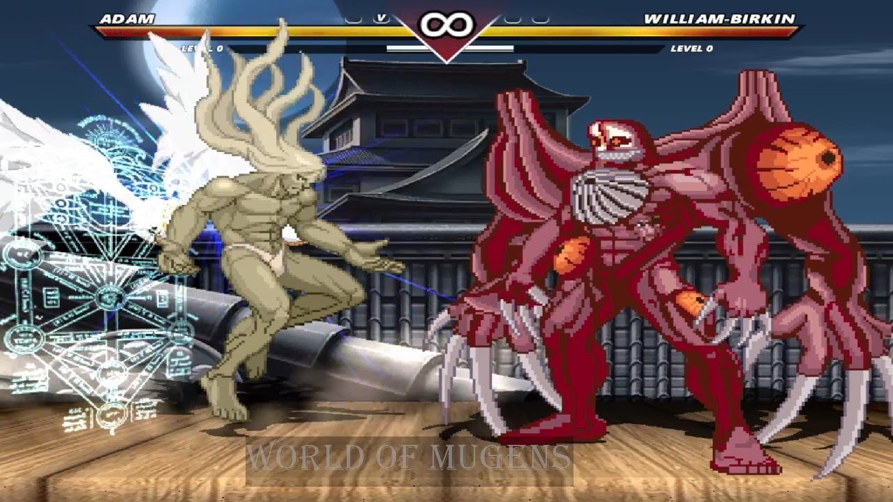 [Street Fighter Mugen] Adam Vs William Birkin - YouTube