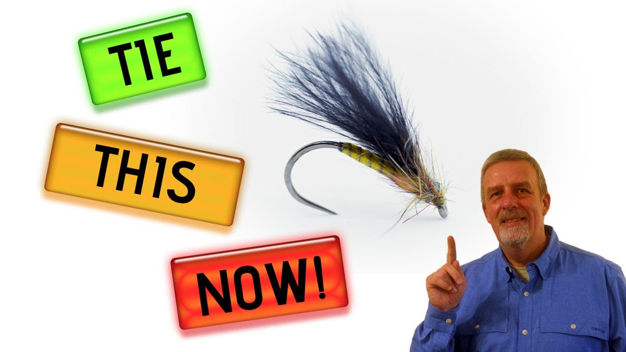 Fly Fishing, Tying an early season Killer Cormorant - YouTube