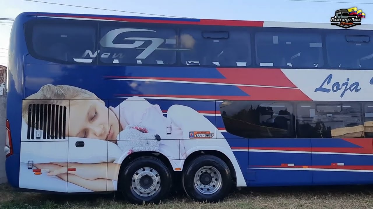 Impresionante Marcopolo paradiso 1800 DD new G7 coche cama Loja Internacional - YouTube