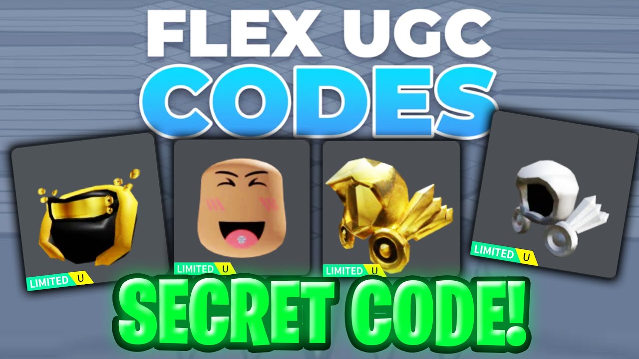 Flex UGC Codes UNSEEN CODES! - YouTube