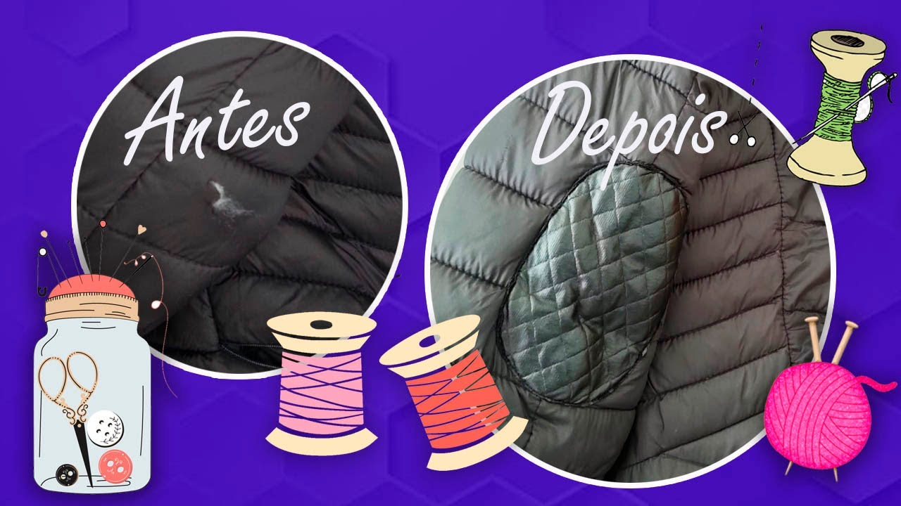 Como consertar jaqueta de fibra rasgada? Aprenda agora e não jogue fora ...