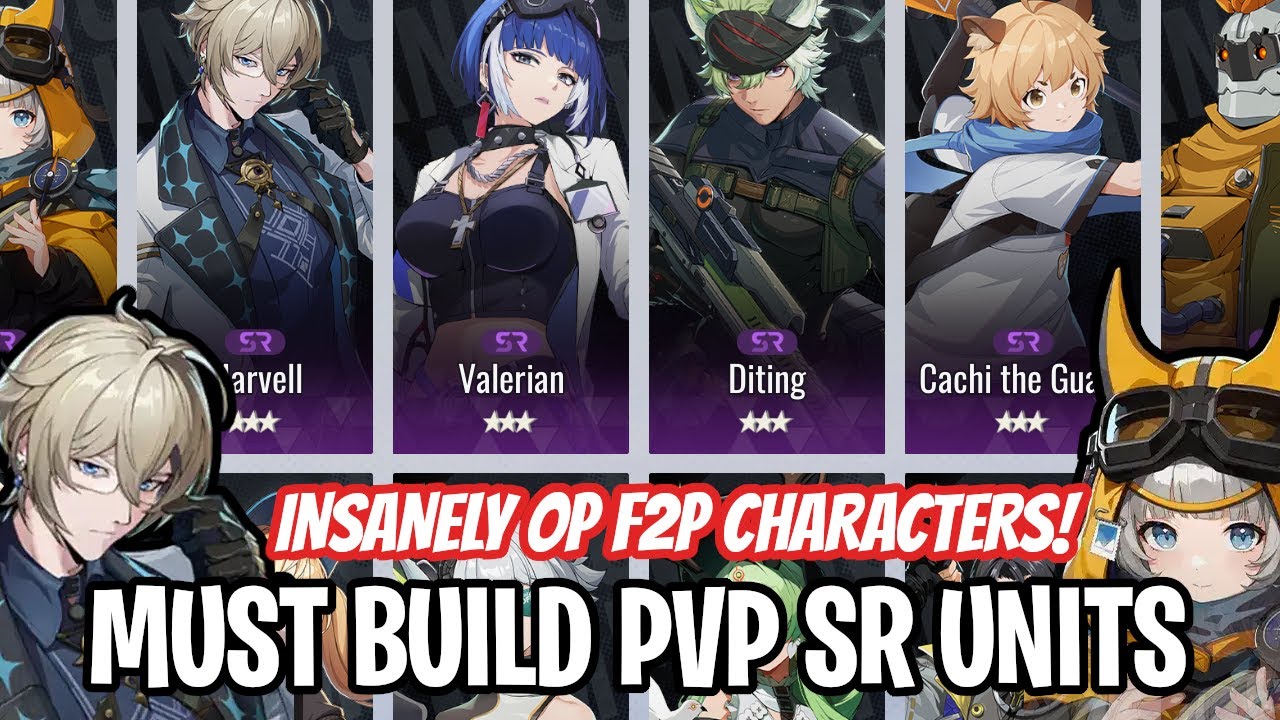 MUST BUILD SR Units For PvP! Better Than Most SSR's?! [Etheria: Restart ...
