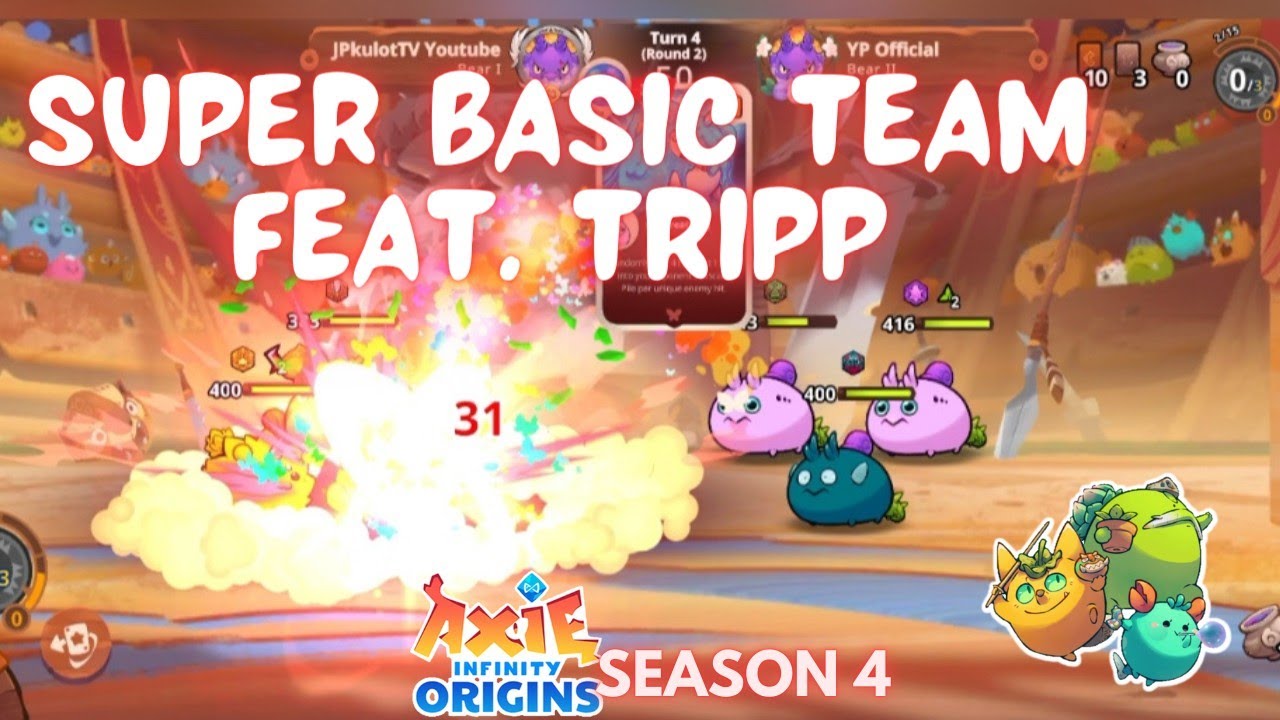 Simple Lineup feat. Tripp versus Poison Team | Axie Infinity Origins ...
