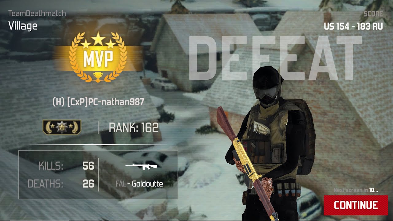 Village TDM Gameplay with the Fal Bullet Force - YouTube