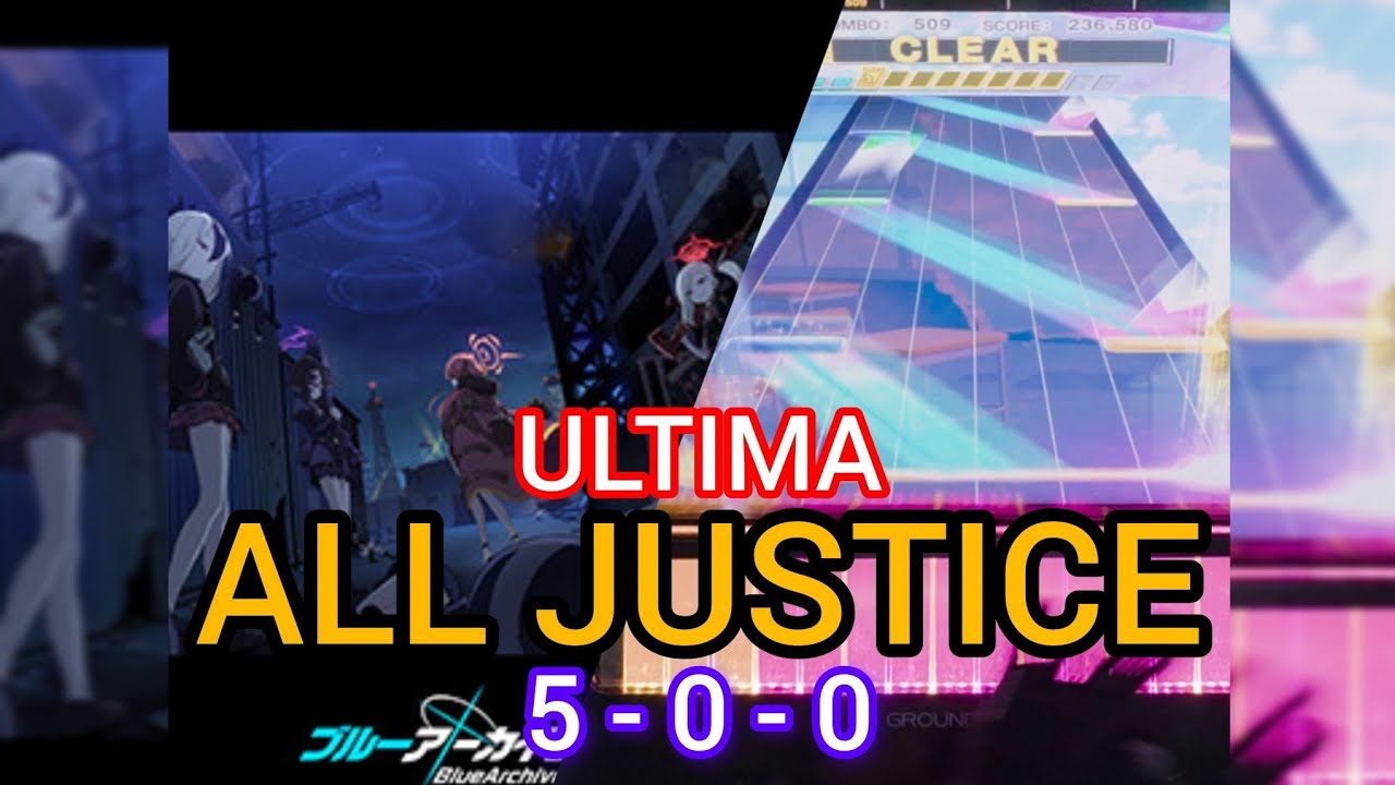【Chunithm】Unwelcome School ULTIMA Lv15 ALL JUSTICE (-5) - YouTube