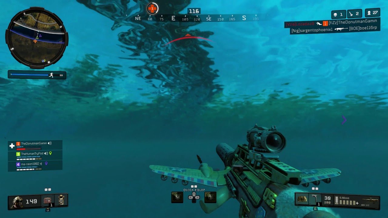 Tomahawk drop coming out of the river to the top - YouTube