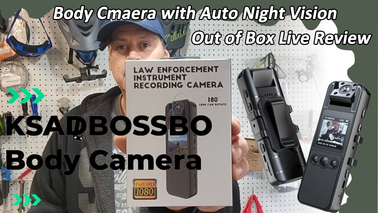 2024 New Vision Body Camera with Auot Night Vision Out of Box Live ...