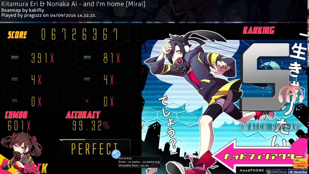 Kitamura Eri & Nonaka Ai - and I'm Home [Mirai] HDDT 99.32% FC - YouTube