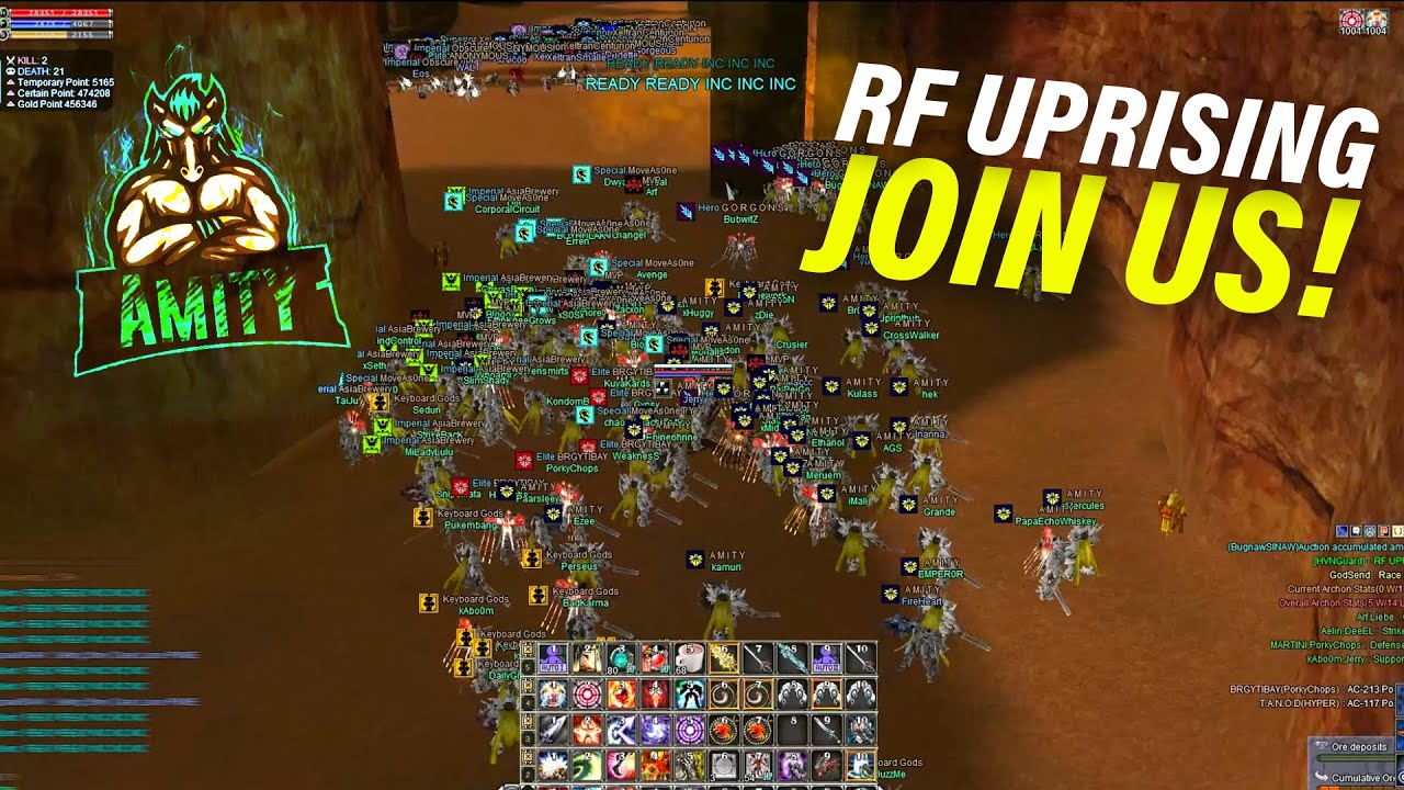 RF UPRISING - Intense PVP #3 - Amity - YouTube